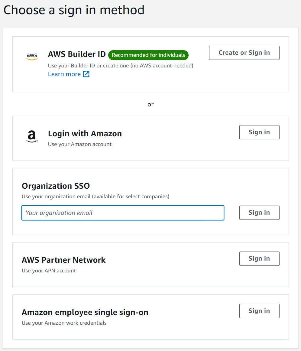 AWS SkillBuilder: moving to the new AWS Builder ID – JEB's Blog